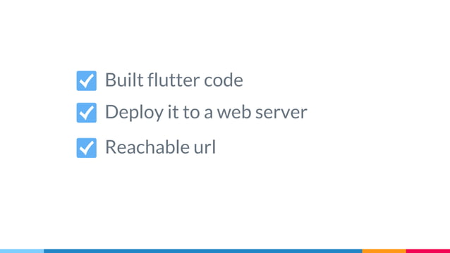 Flutter for web | PPT