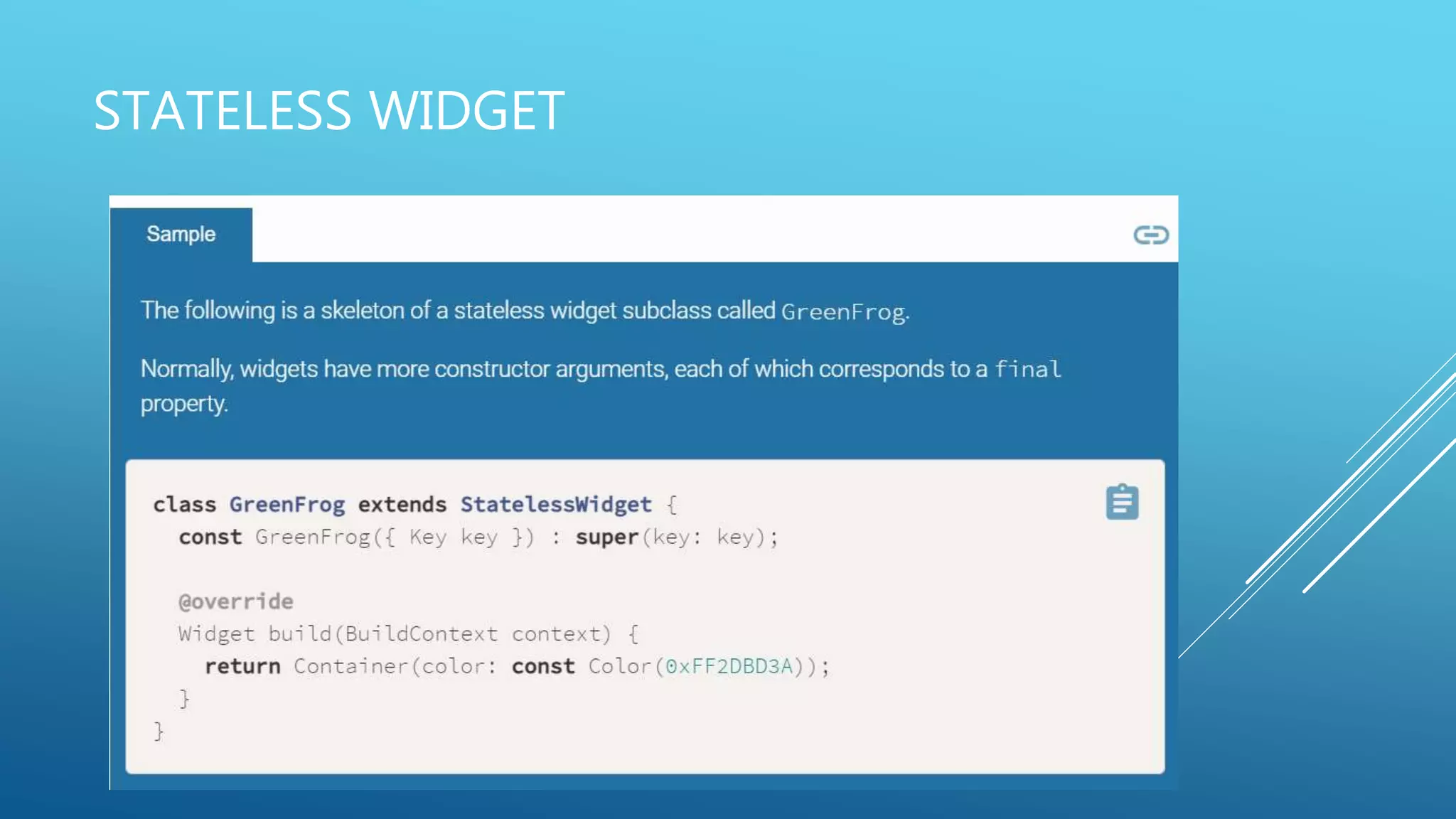 Flutter frame work | PPT