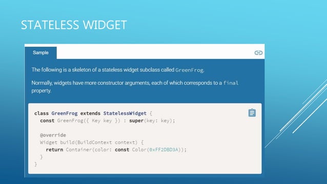 Flutter Frame Work Ppt