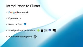 Flutter Fundamentals for beginners of Android Development | PPT