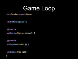 Flutter game development | PPT