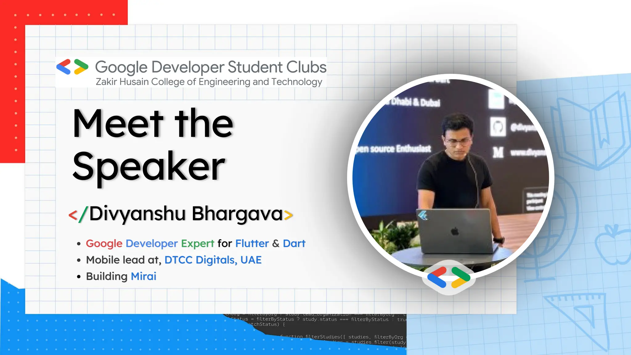 Flutter GDE session GDSC ZHCET AMU, aligarh | PDF