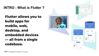 Android Development using Flutter: From fundamentals to advanced | PPT