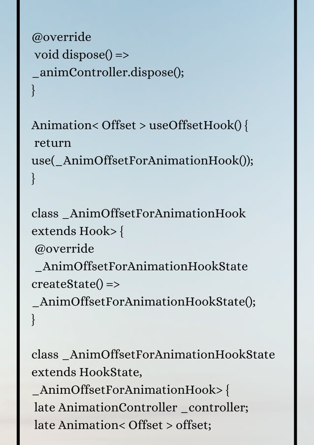 Flutter hooks tutorial (part 1) flutter animation using hooks (use effect and ...