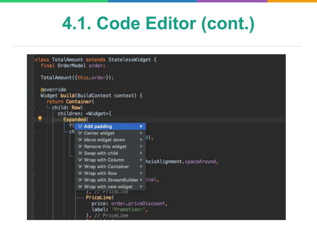 Flutter introduction | PPTX