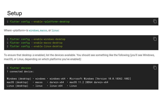 用Flutter 開發Linux Desktop Application | PPT