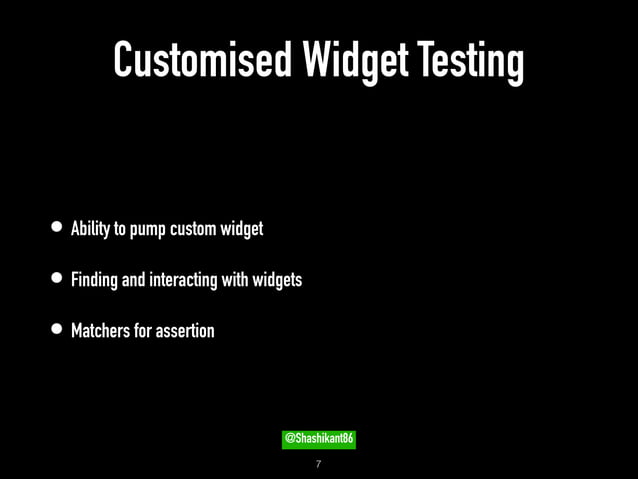 Full Stack Flutter Testing | PDF | Computer Software and Applications ...