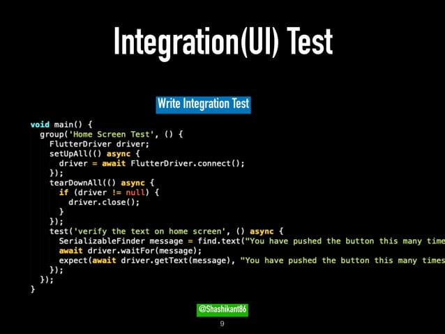 Full Stack Flutter Testing Pdf Computer Software And Applications Computing