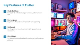 Flutter Mobile Development Cross- Platform Efficiency | PDF
