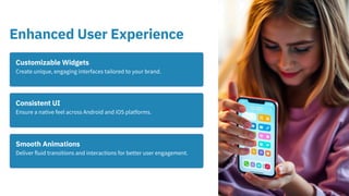 Flutter Mobile Development Cross- Platform Efficiency | PDF