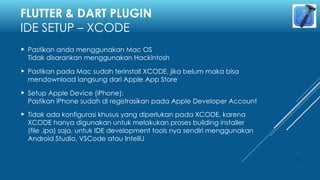 Flutter Mobile Quick Development Guidance | PPTX