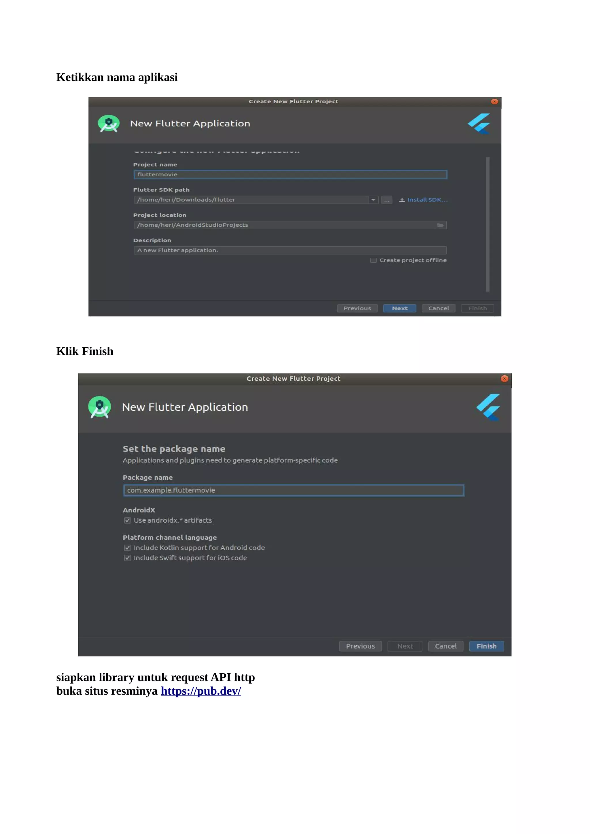 Flutter movie apps tutor | PDF