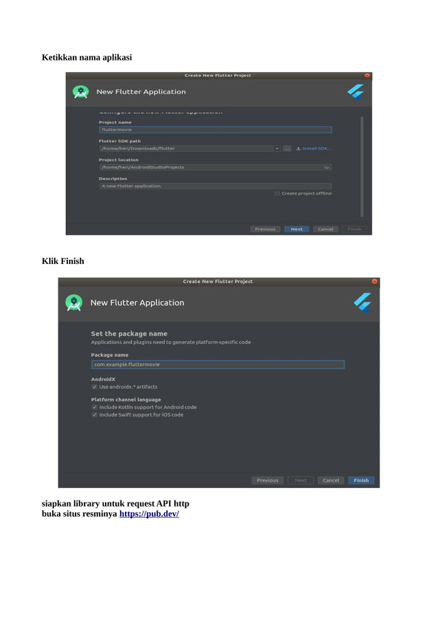 Flutter movie apps tutor | PDF