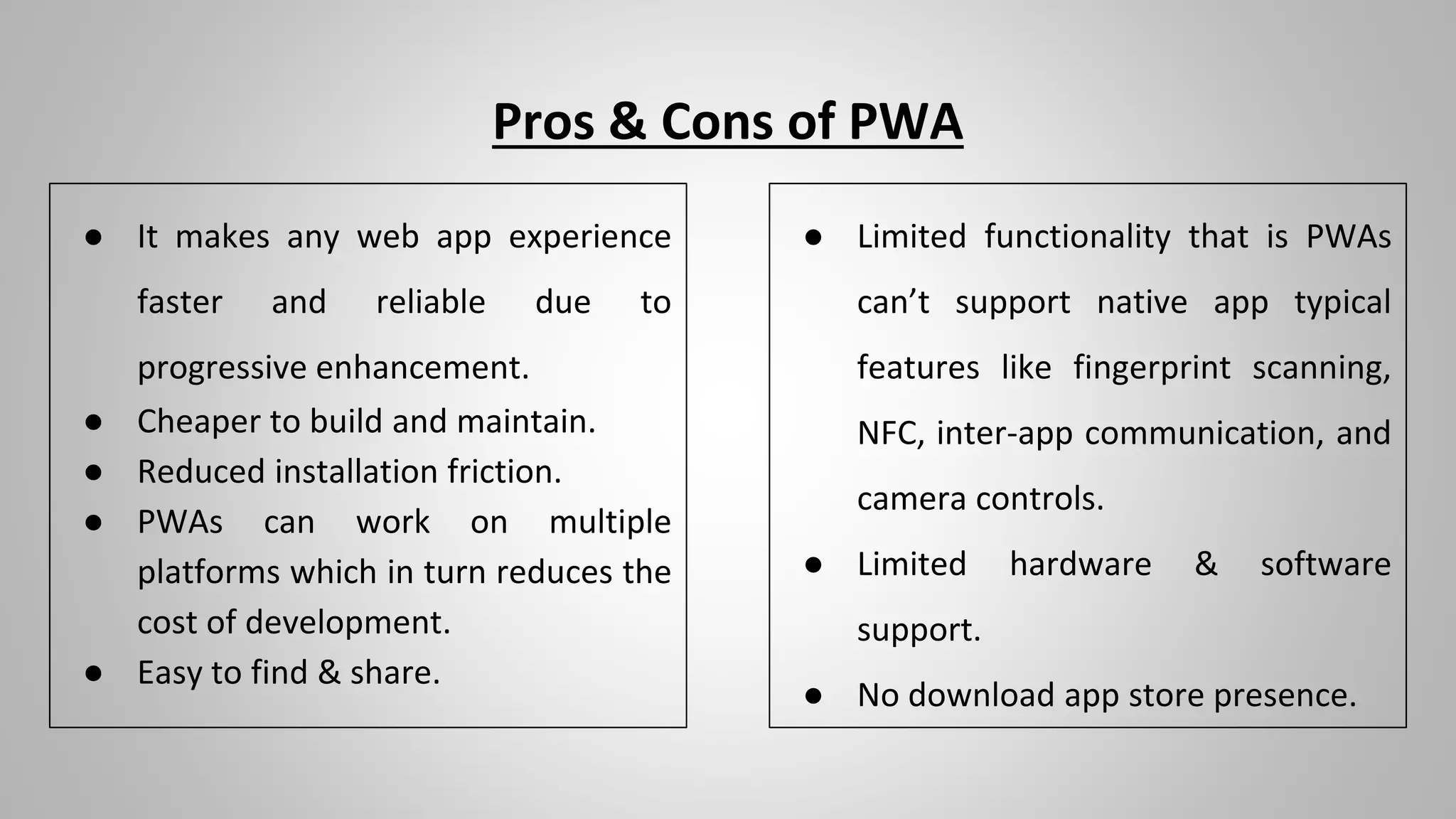 Flutter or PWA Which Is Best For Application Development | PPTX