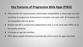 Flutter or PWA Which Is Best For Application Development | PPT
