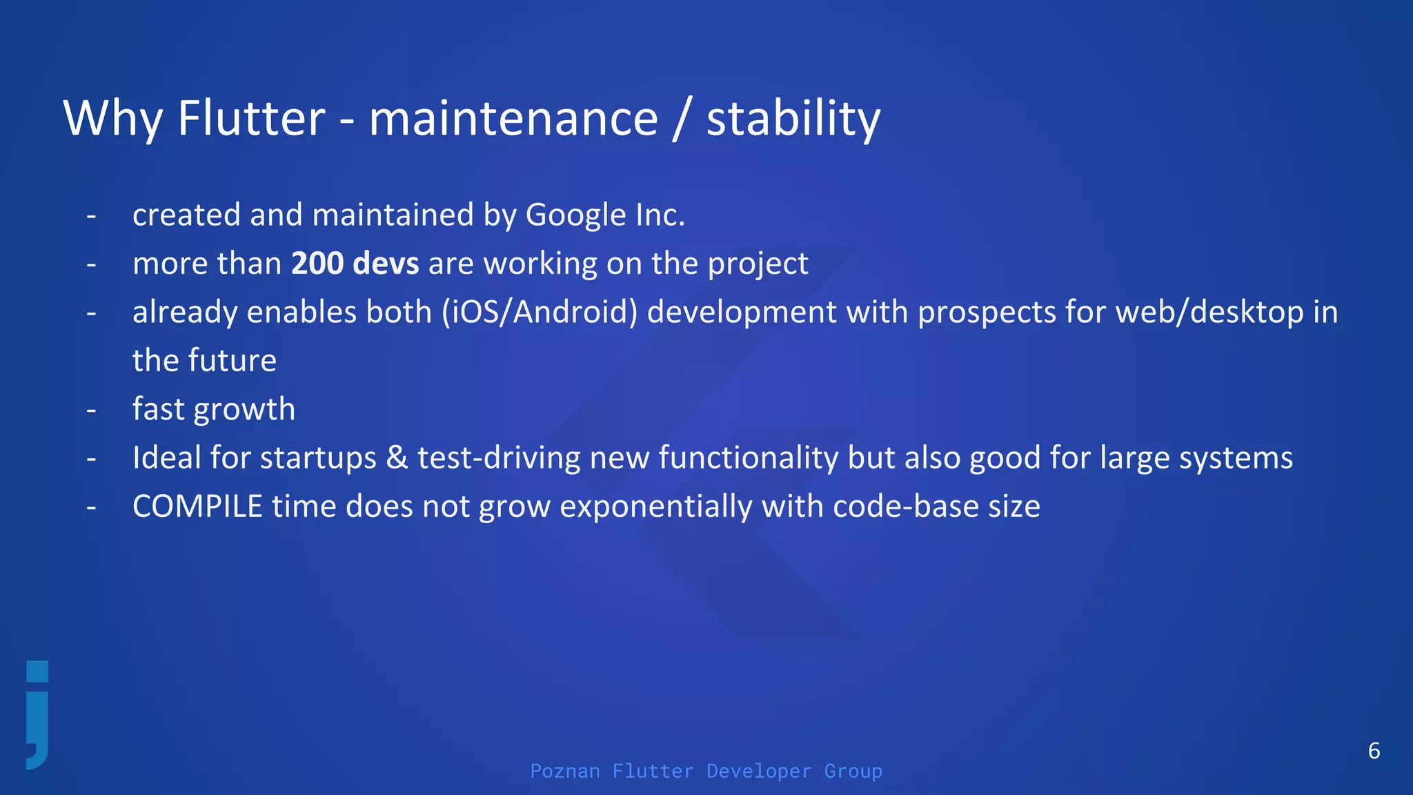 Flutter overview - advantages & disadvantages for business | PPT