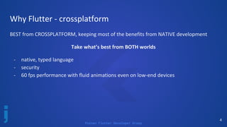 Flutter overview - advantages & disadvantages for business | PPT
