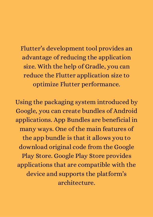 Flutter Performance Tuning Best Practices From the Pros.pdf | Web Development | Internet