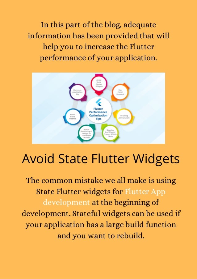 Flutter Performance Tuning Best Practices From the Pros.pdf | Web Development | Internet