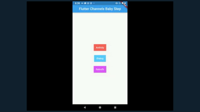Communication between Flutter and native modules Baby Step | PPT