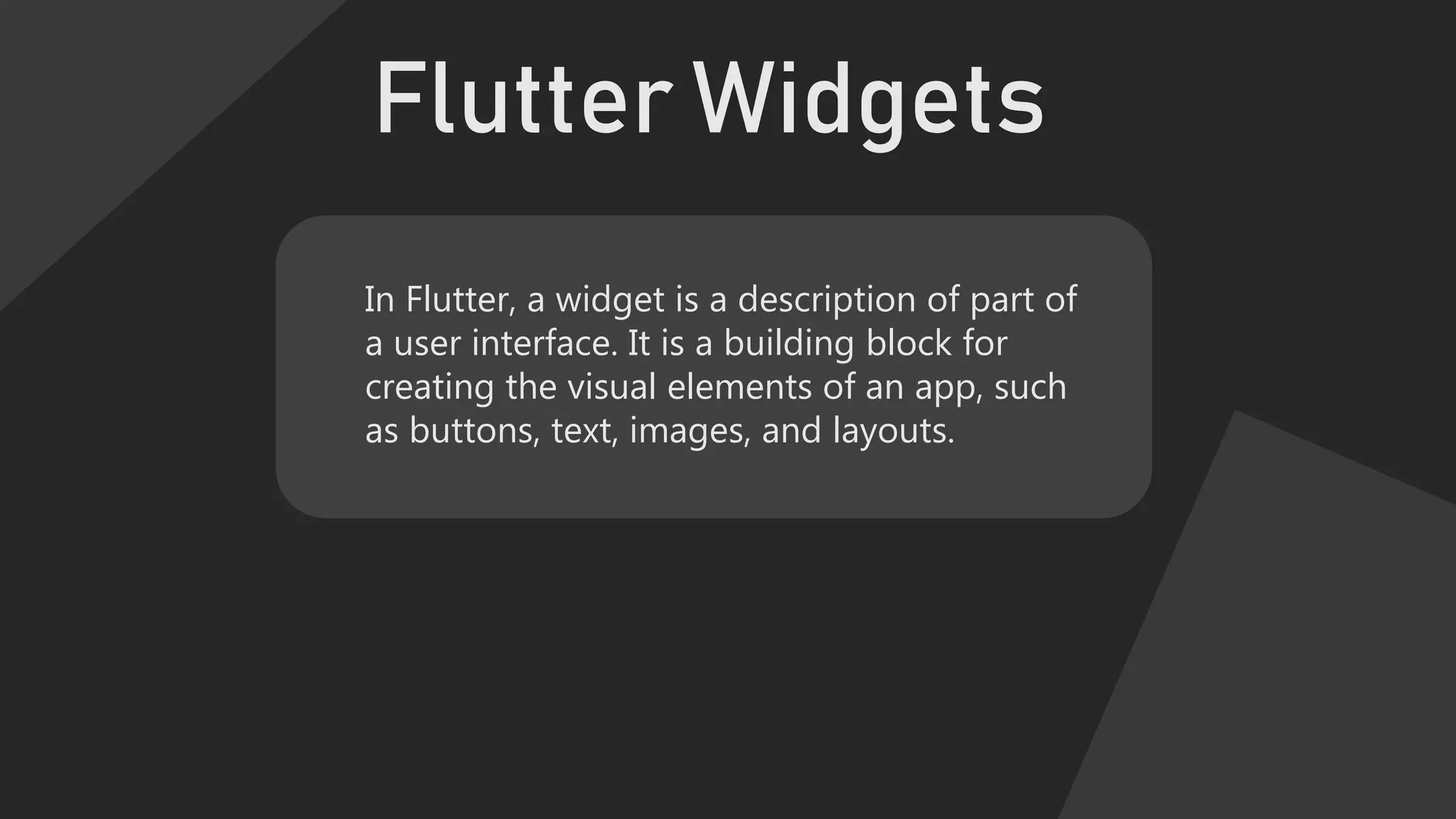 Flutter Presentationpptx Programming Languages Computing