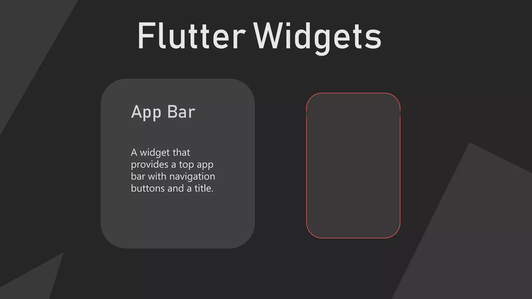 Flutter presentation.pptx | Programming Languages | Computing
