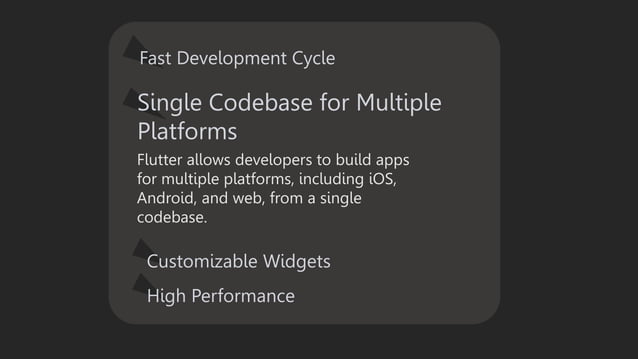 Flutter presentation.pptx | Programming Languages | Computing
