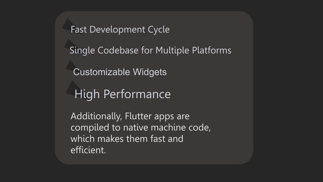 Flutter presentation.pptx | Programming Languages | Computing
