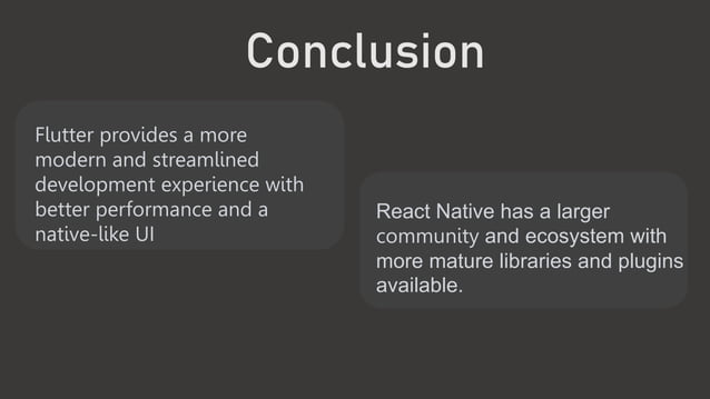 Flutter presentation.pptx | Programming Languages | Computing