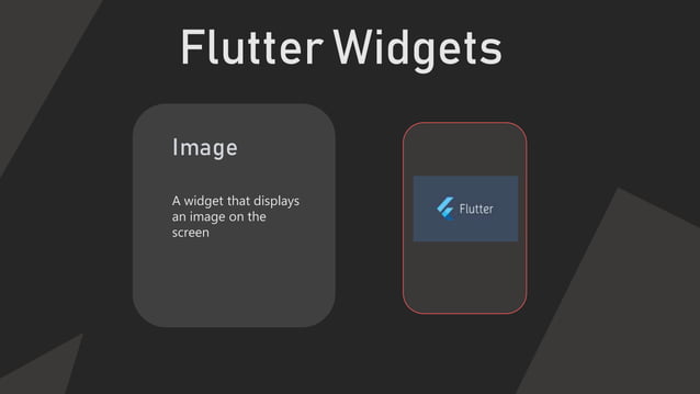 Flutter presentation.pptx | Programming Languages | Computing