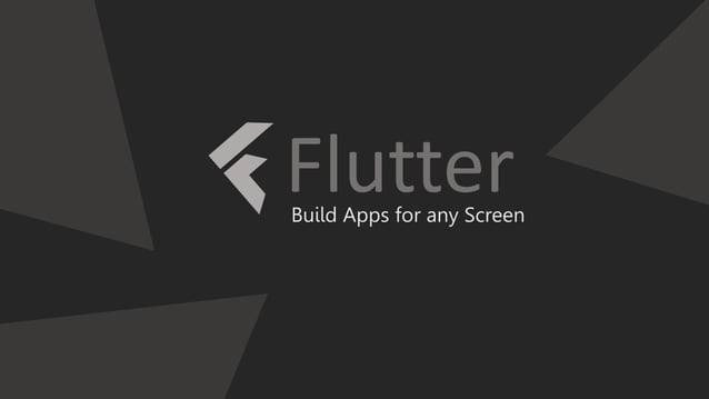 Flutter presentation.pptx | Programming Languages | Computing
