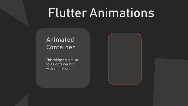 Flutter presentation.pptx | Programming Languages | Computing