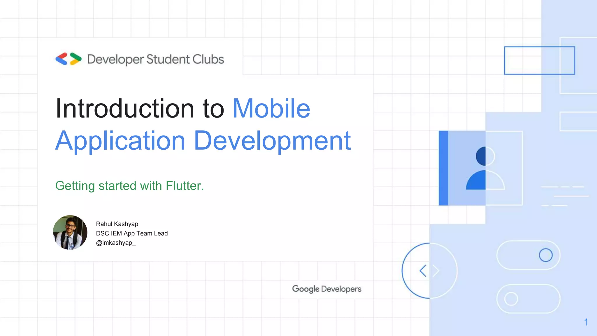 Flutter session 01 | PPT