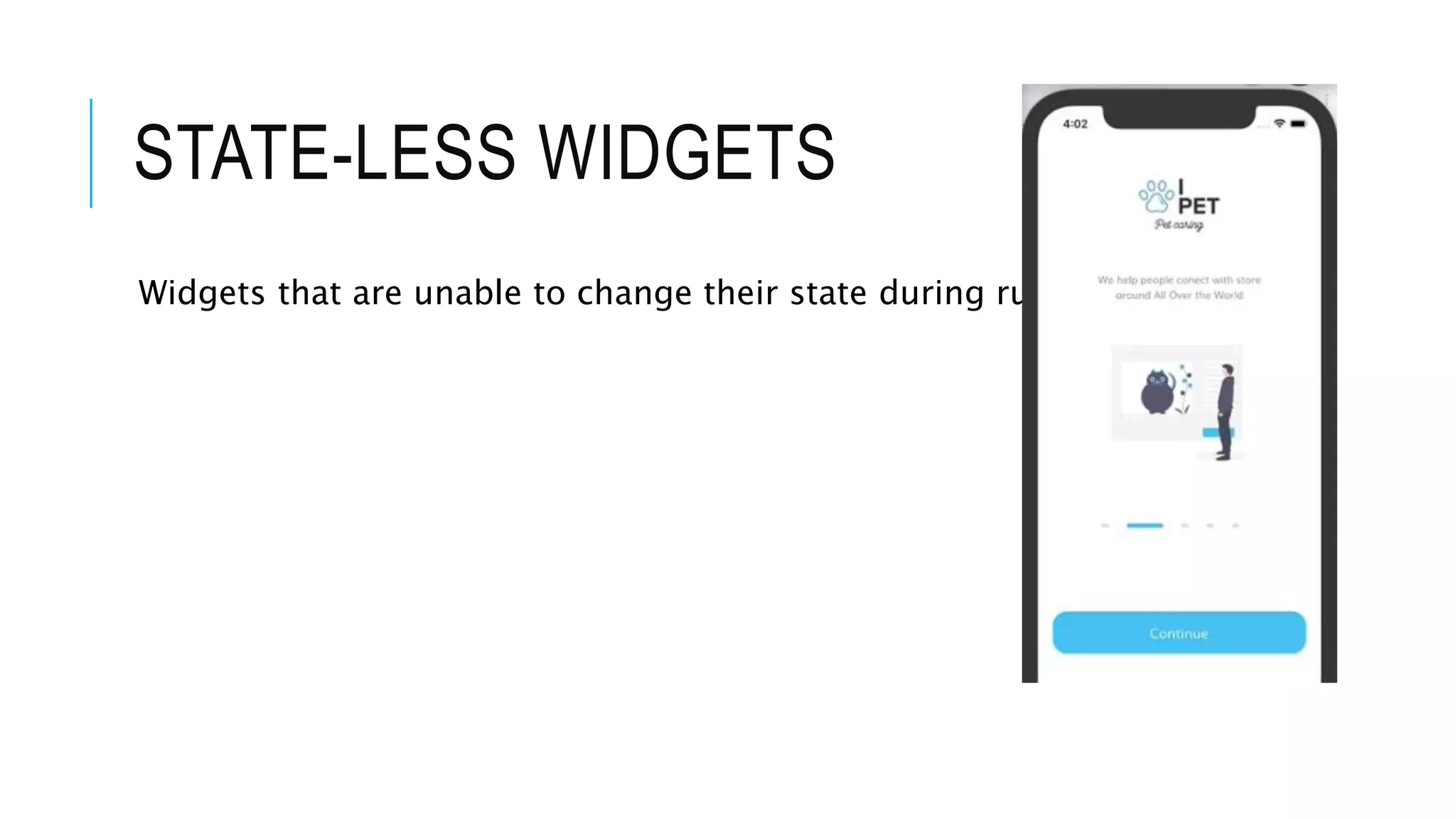 Stateful & Stateless Widgets in Flutter | PPTX