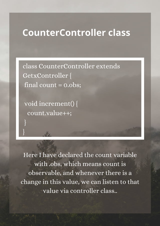 Flutter State Management Using GetX.pdf | Programming Languages | Computing