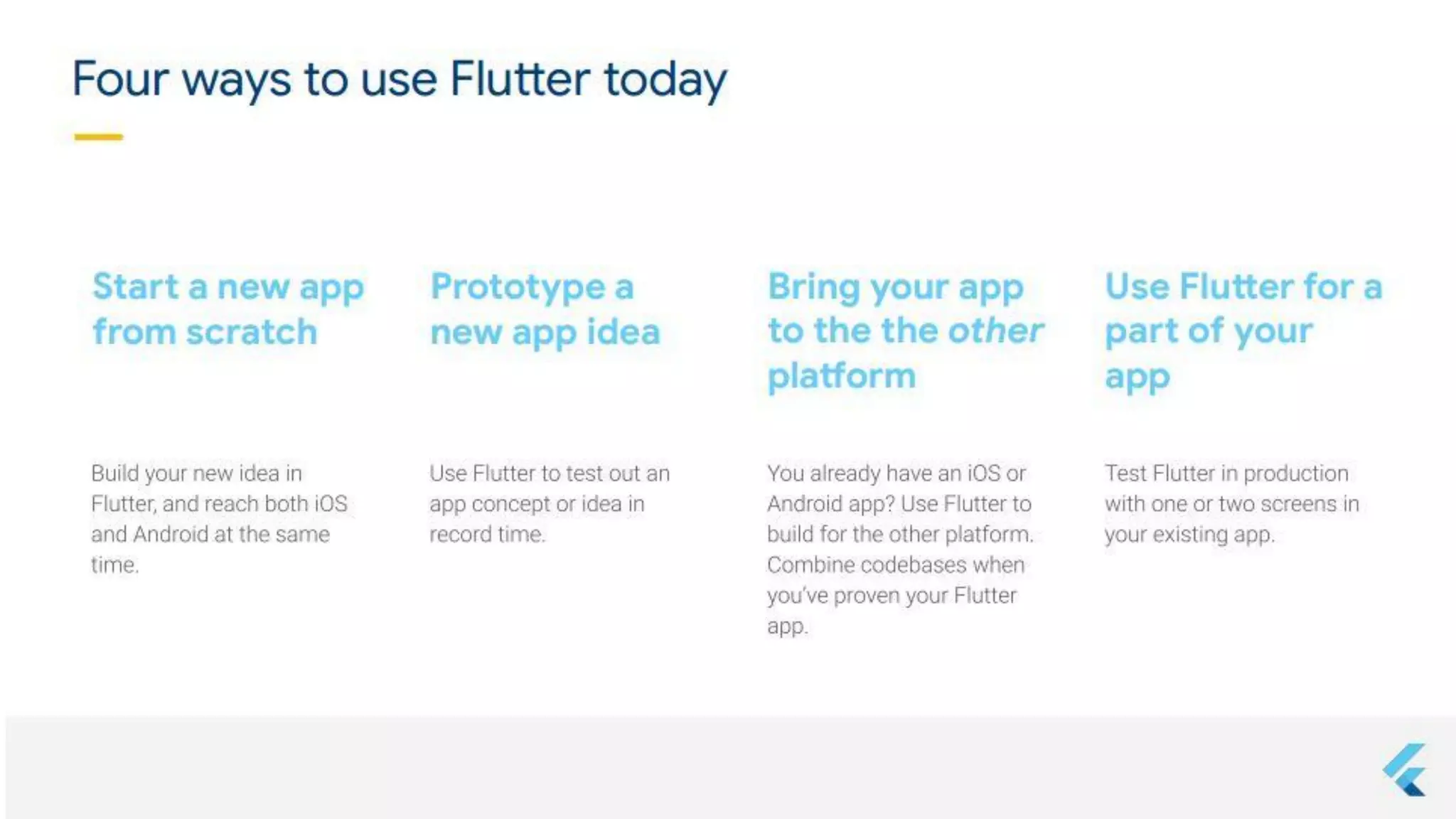 Flutter study jam - Begineers (1st level) | PPT