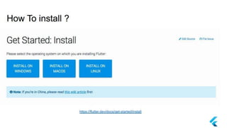 Flutter study jam - Begineers (1st level) | PPT