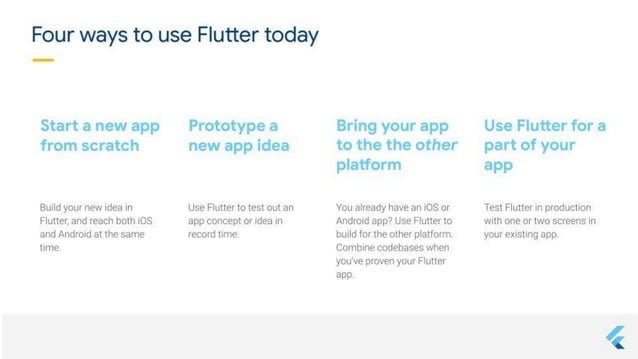 Flutter study jam - Begineers (1st level) | PPT | Free Download