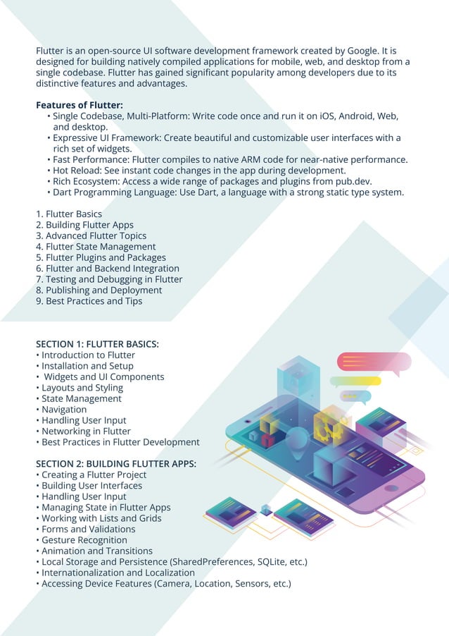 flutter Course | PDF | Programming Languages | Computing