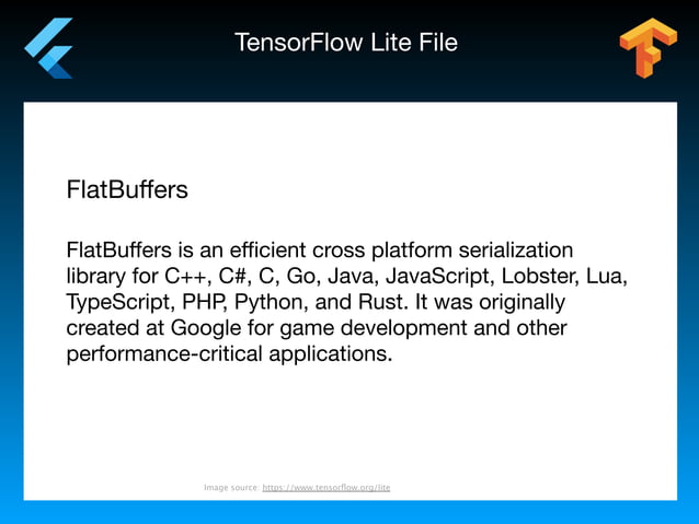 Flutter + tensor flow lite = awesome sauce | PPT