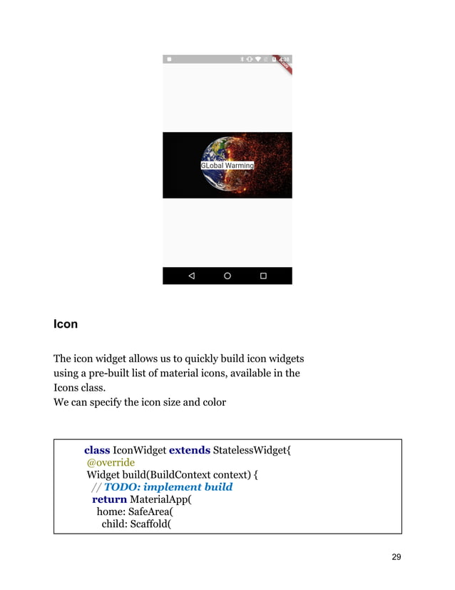 Flutter tutorial for Beginner Step by Step | PDF