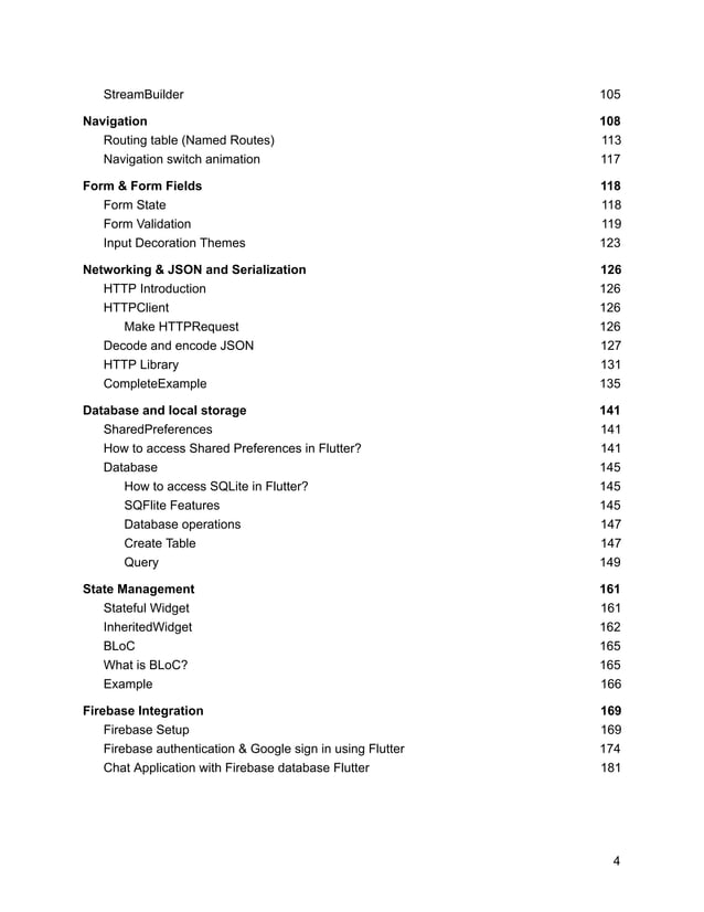 Flutter tutorial for Beginner Step by Step | PDF