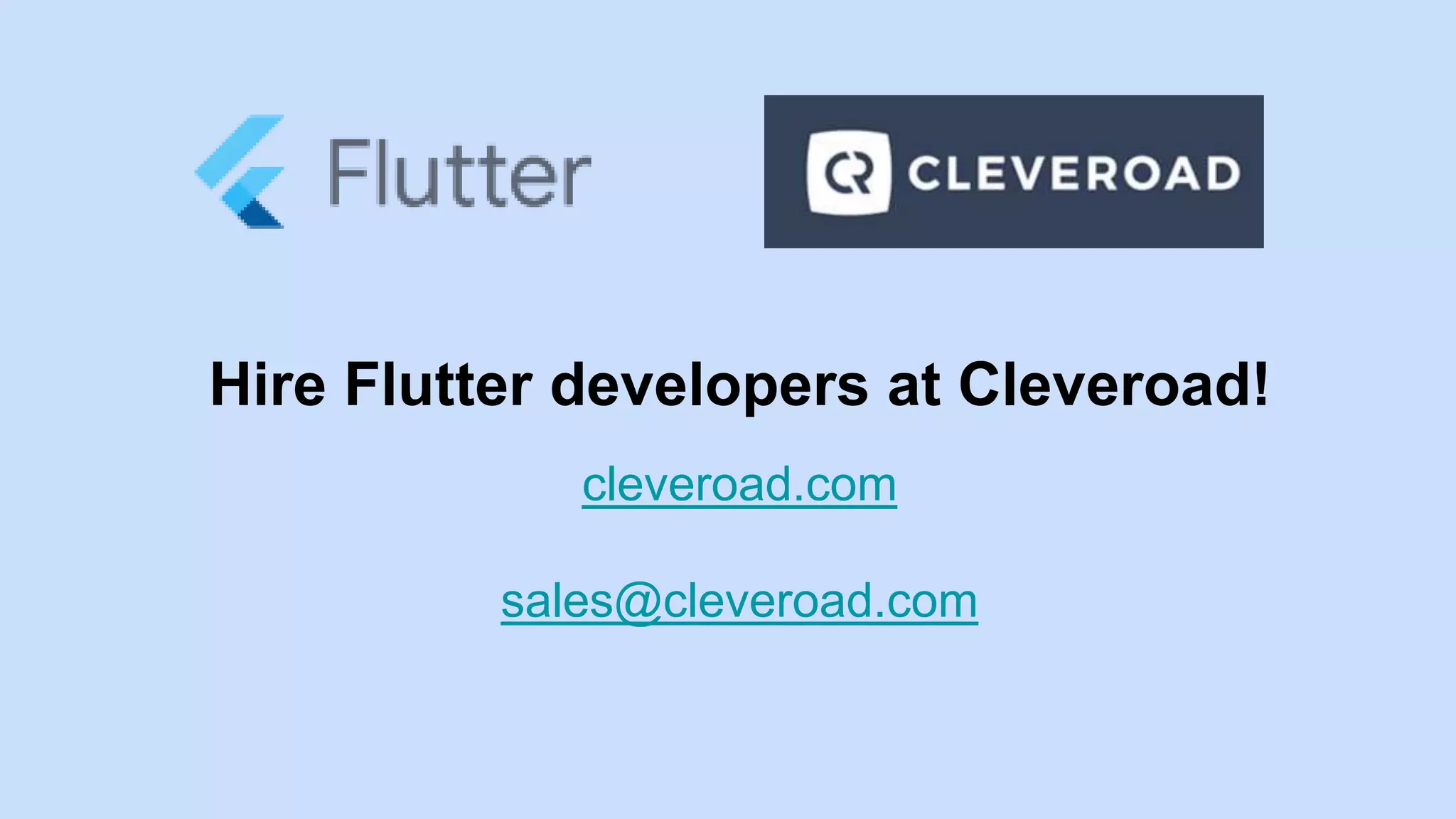 Flutter Ui Framework Ppt