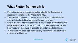 Flutter UI Framework | PPTX