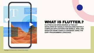 importance of flutter and how to use flutter | PPTX