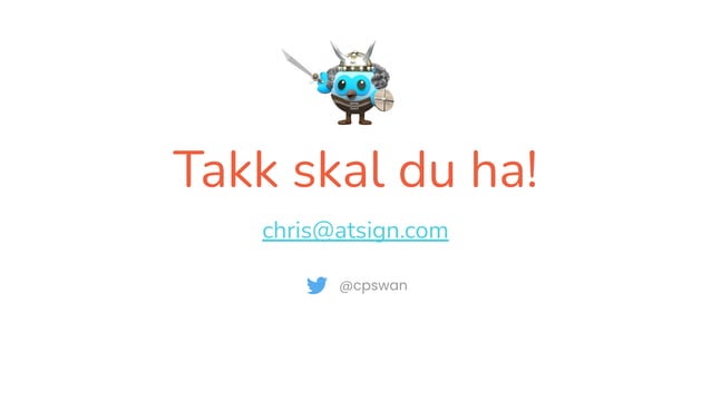 Flutter Vikings 2022 - End to end IoT with Dart and Flutter | PPT