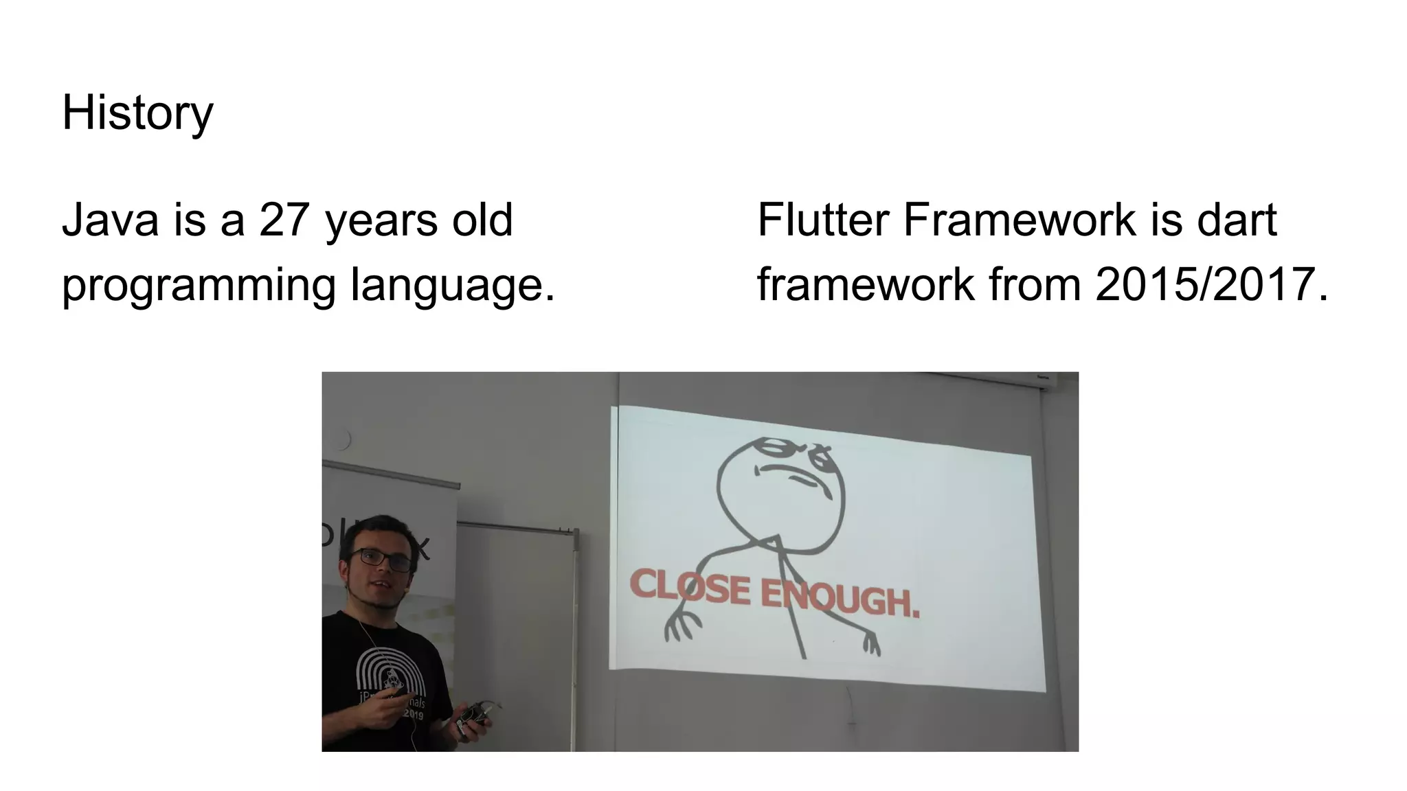 Flutter vs Java Graphical User Interface Frameworks.pptx | PPT
