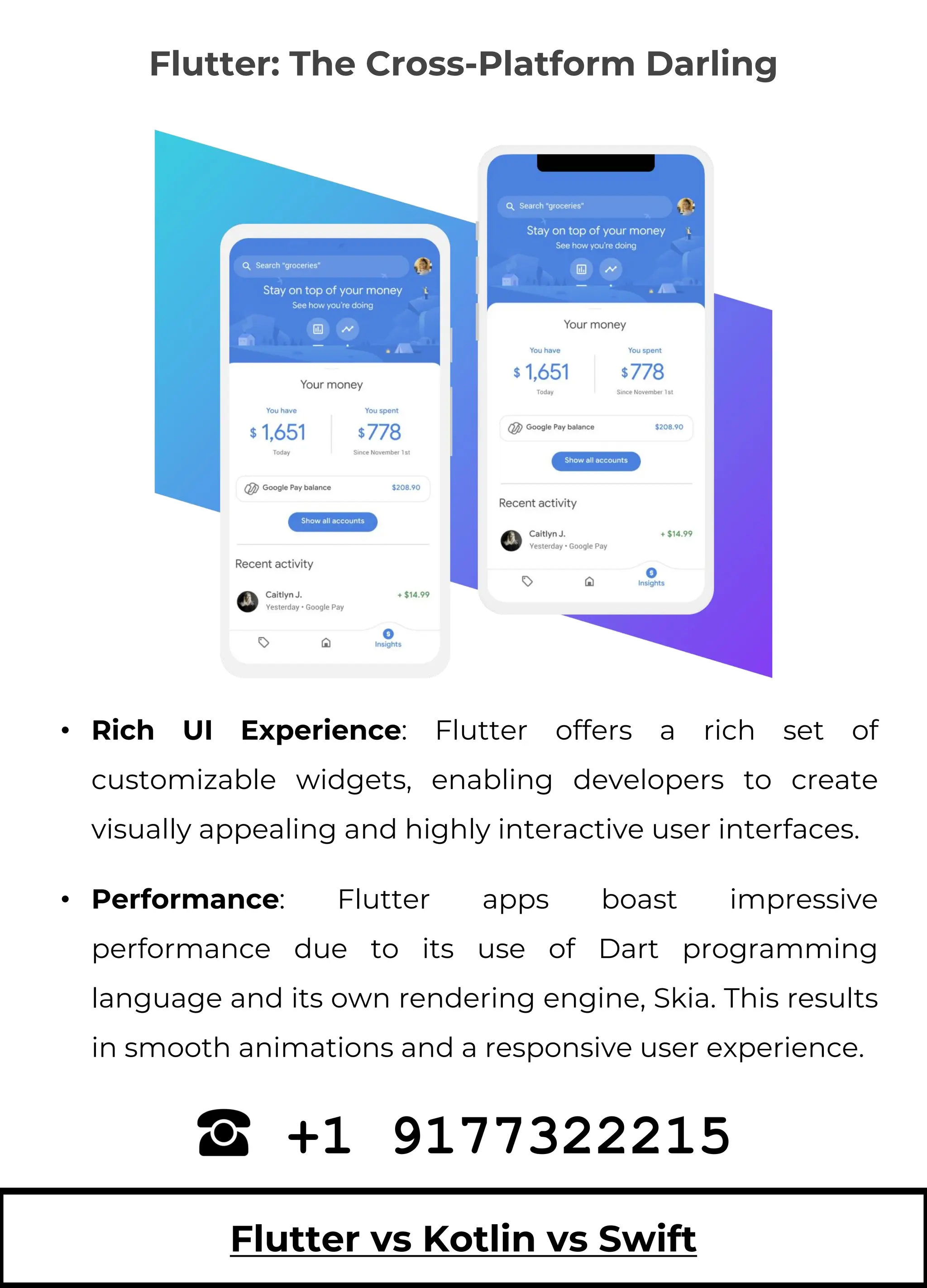 Flutter Vs Kotlin Vs Swift Which Is Better For App Development Pdf