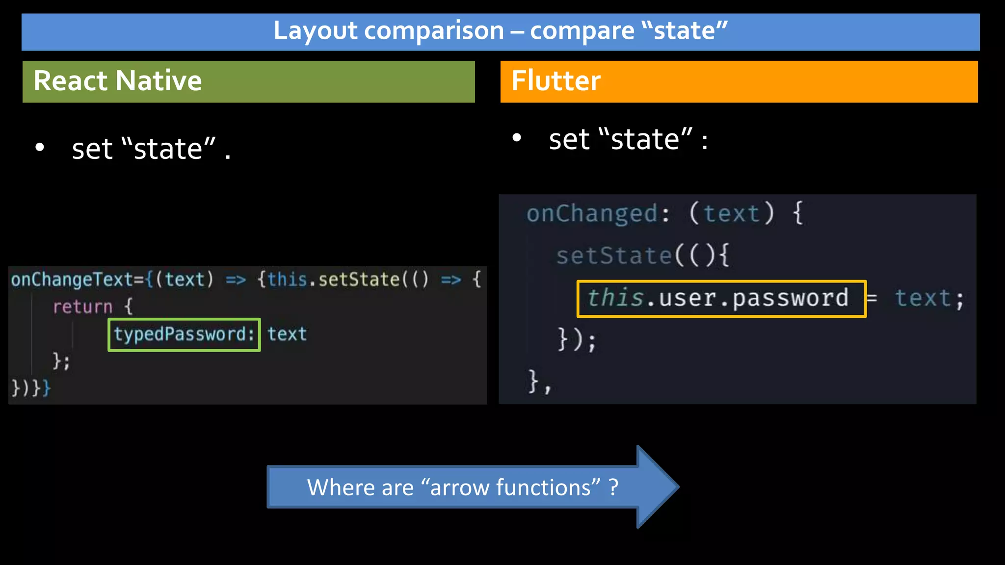 Flutter vs React Native 2018 | PPT