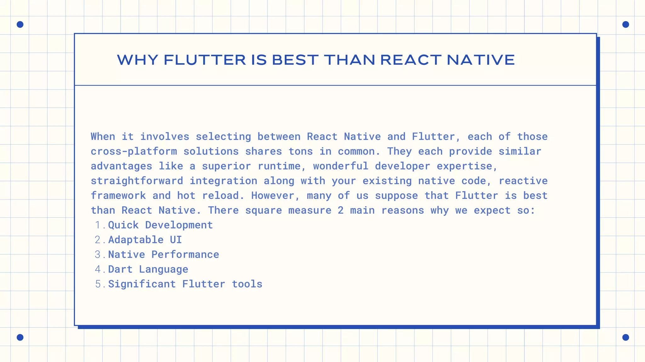 Flutter vs React Native | PDF